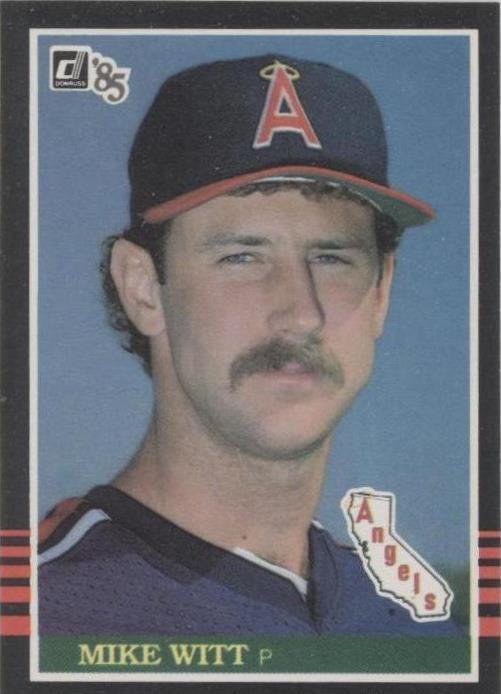 1985 Donruss - Mike Witt #108 for sale online | eBay