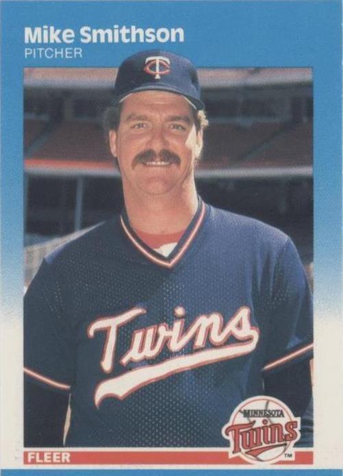 1987 Fleer - Mike Smithson #553 Glossy for sale online | eBay