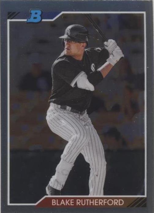 2020 Bowman Heritage - Chrome Prospects Blake Rutherford #92CP-BR (RC ...
