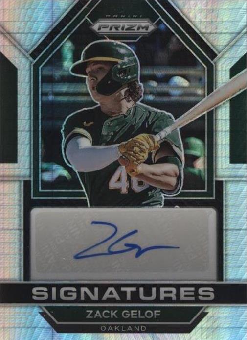 2023 Panini Prizm - Signatures Zack Gelof #SIG-ZG Hyper Prizm (AU, RC ...