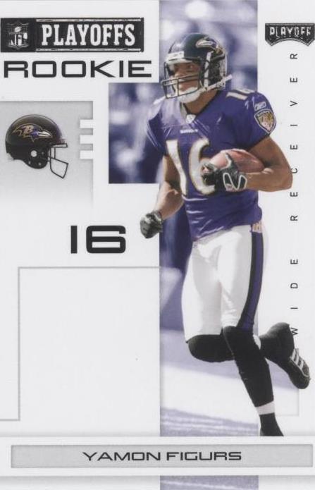 2007 Playoff NFL Playoffs - Black #103 Yamon Figurs /199 (RC) for sale ...