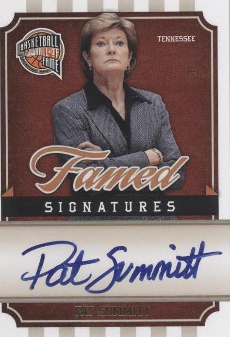 2009-10 Panini Basketball Hall of Fame - Famed Signatures #PS Pat ...