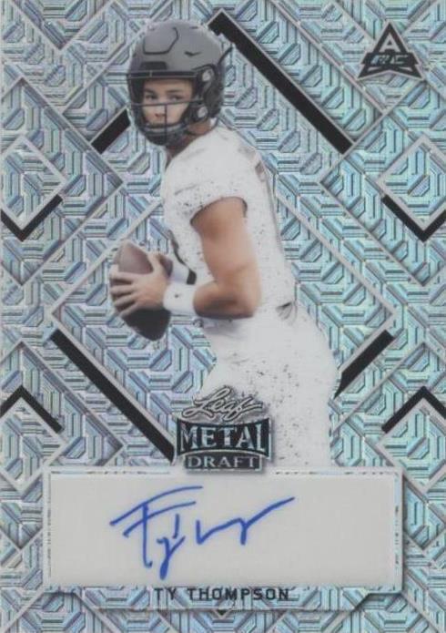 2022 Leaf Metal Draft - Ty Thompson #BA-TT2 Silver Mojo /20 (AU, RC ...