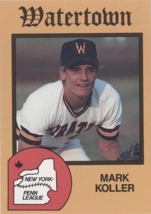 1988 Bill Pucko Watertown Pirates - Mark Koller #7 (RC) for sale online ...