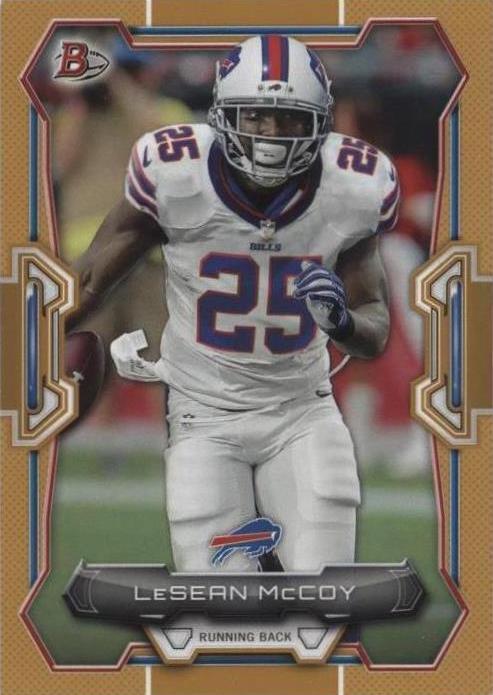 2015 Bowman - LeSean McCoy #80 Gold /75 for sale online | eBay