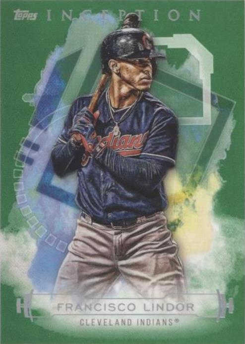 2019 Topps Inception - Francisco Lindor #17 Green for sale online | eBay