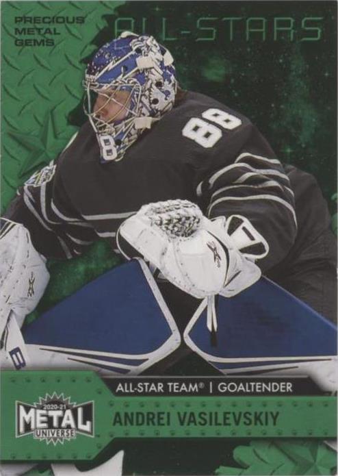 2020-21 Skybox Metal Universe - All-Stars Precious Metal Gems Green ...