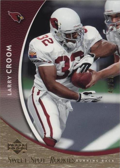 2004 Upper Deck Sweet Spot - Gold #198 Larry Croom /50 (RC) for sale ...