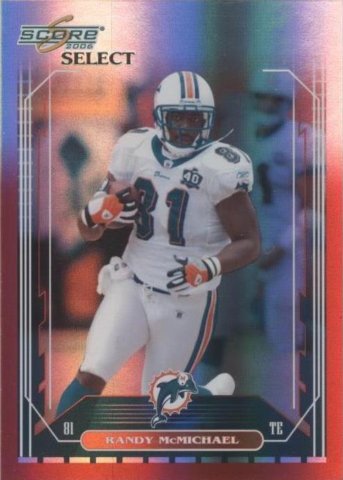 2006 Score Select - Randy McMichael #150 Red Zone /25 for sale online ...