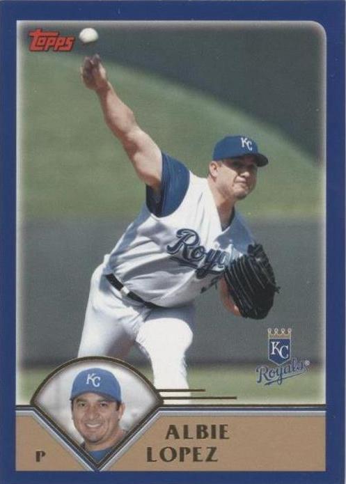 2003 Topps Traded & Rookies - Albie Lopez #T58 for sale online | eBay