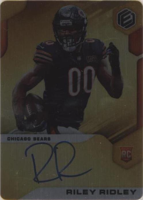 2019 Panini Elements - RPS Rookie Signatures Gold #196 Riley Ridley /50 ...