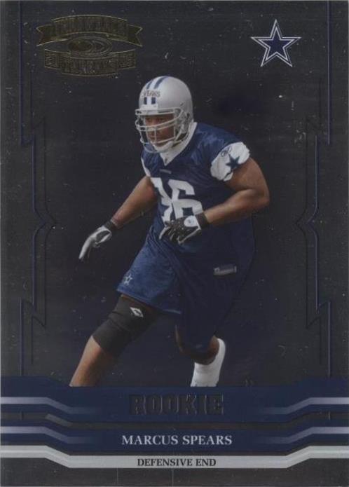 2005 Donruss Throwback Threads - Foil Rookies #159 Marcus Spears /999 ...