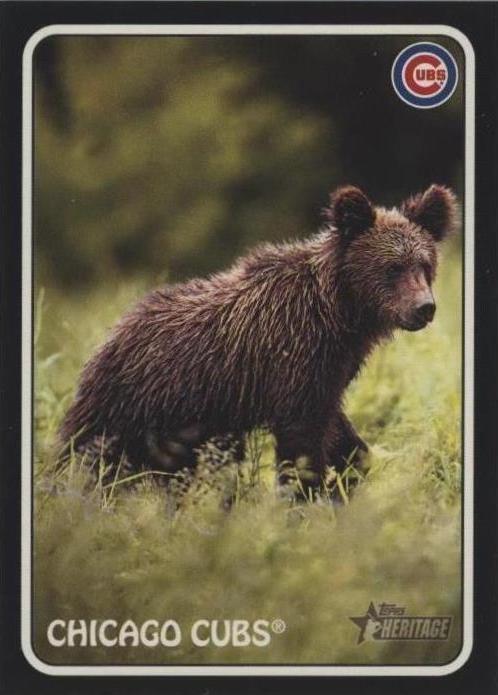 2024 Topps Heritage - 1975 Topps Zoo's Who Stick-Ons Chicago Cubs #75Z ...