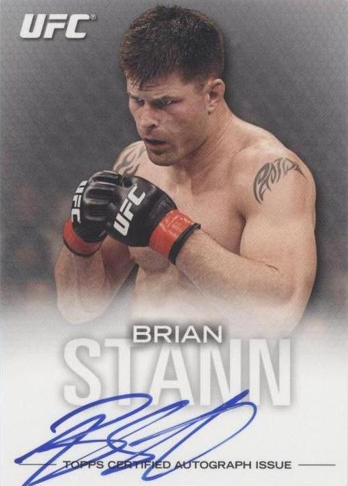 2012 Topps UFC Knockout - Fighter Autographs #FA-BS Brian Stann /159 ...