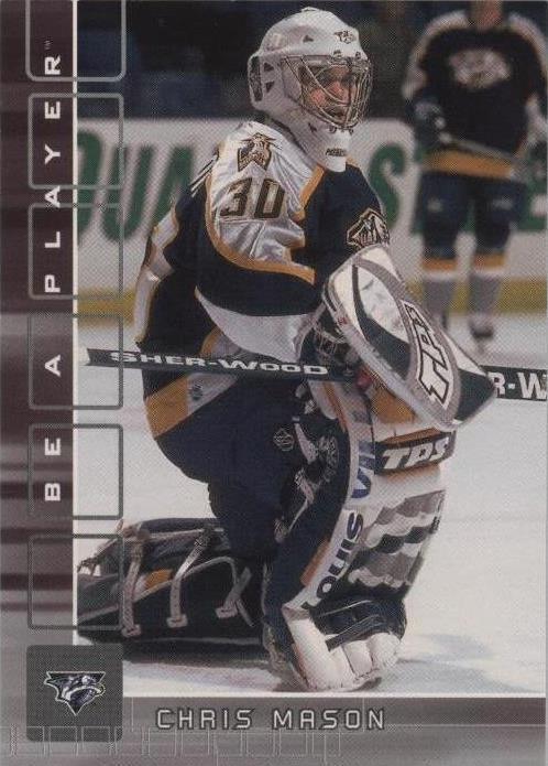 2001-02 In the Game Be A Player Memorabilia - Chris Mason #234 for sale ...