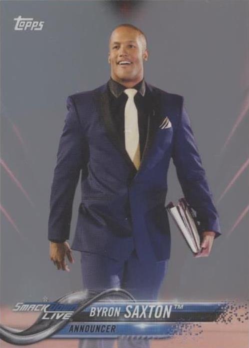2018 Topps WWE - Silver #19 Byron Saxton /25 for sale online | eBay