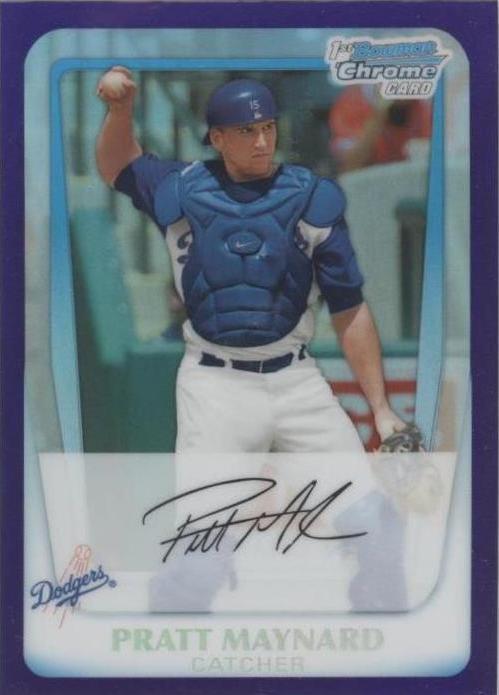 2011 Bowman Draft Picks & Prospects - Chrome Prospects Pratt Maynard # ...