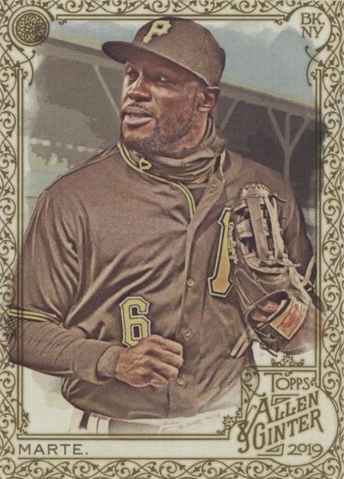 2019 Topps Allen & Ginter - Starling Marte #239 Hot Box for sale online ...