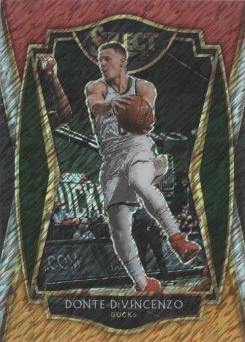 2020-21 Panini Select - Premier Level Donte DiVincenzo #116 Red White ...