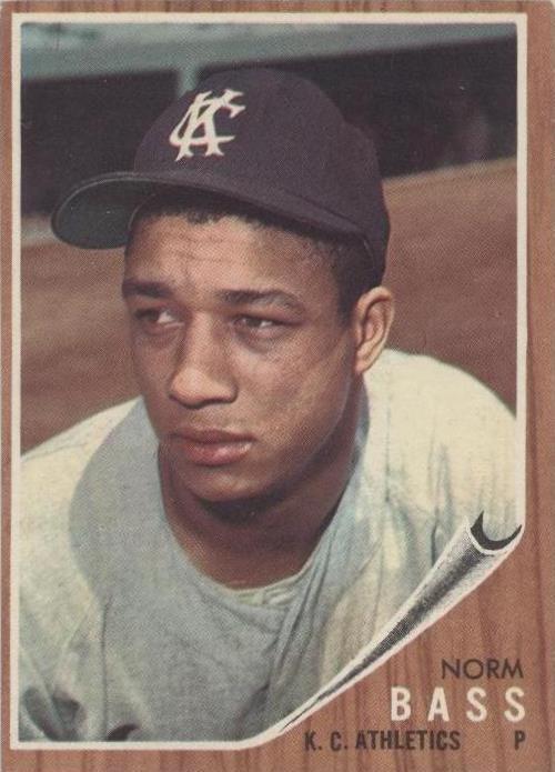 1962 Topps - Norm Bass #122 (RC) for sale online | eBay