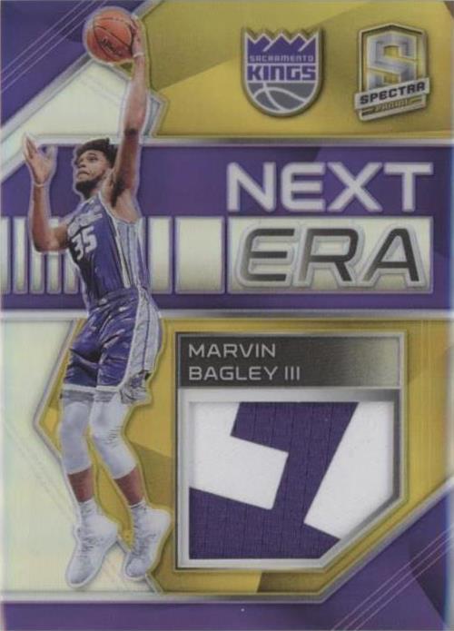2018-19 Panini Spectra - Next Era Gold Prizm #NE-MB3 Marvin Bagley III ...