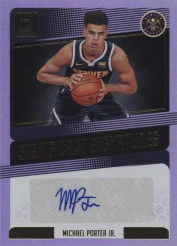Michael Porter Jr 2018-19 NBA Hoops Rookie Card RC #254 MPJ Michael Porter Jr 2018-19 NBA Hoops Rookie Card RC #254 MPJ