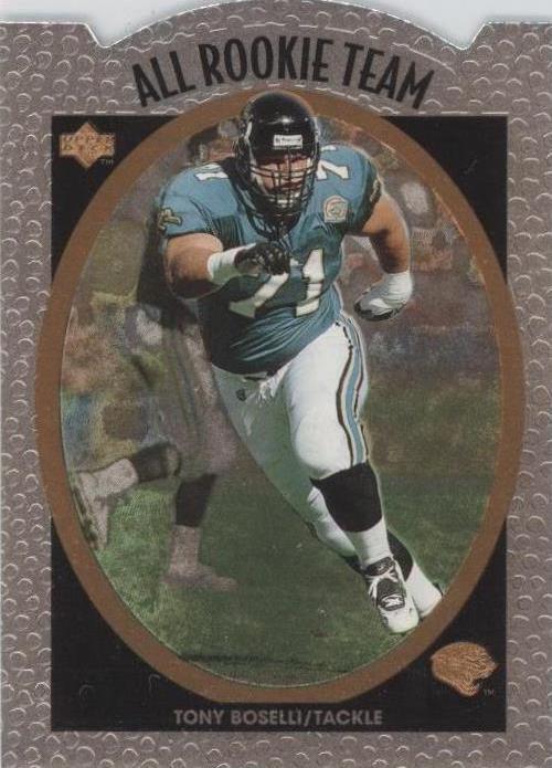 1996 Upper Deck Silver Collection - All Rookie Team Tony Boselli #AR8 ...