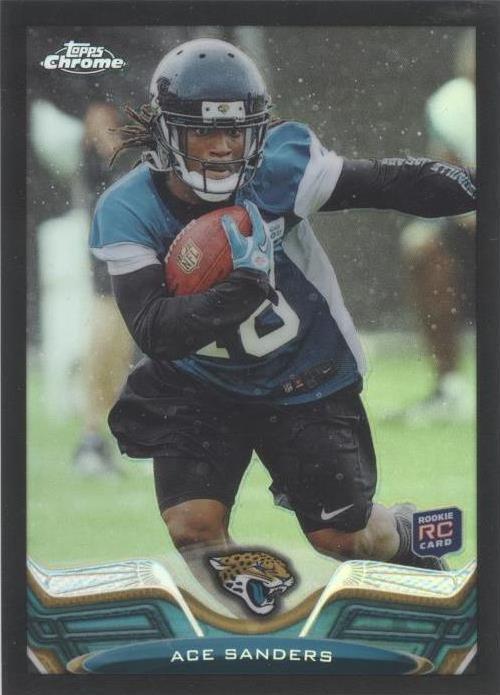2013 Topps Chrome - Ace Sanders #79 Black Refractor /299 (RC) for sale ...
