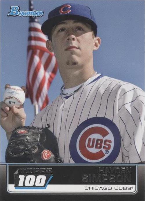 2011 Bowman - Topps 100 Hayden Simpson #TP12 (RC) for sale online | eBay