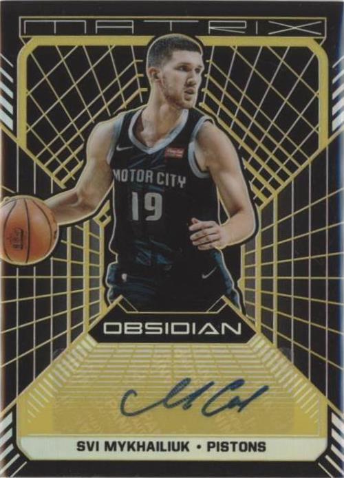 2018-19 Panini Obsidian - Matrix Auto Prizm Electric Etch Yellow #MA ...