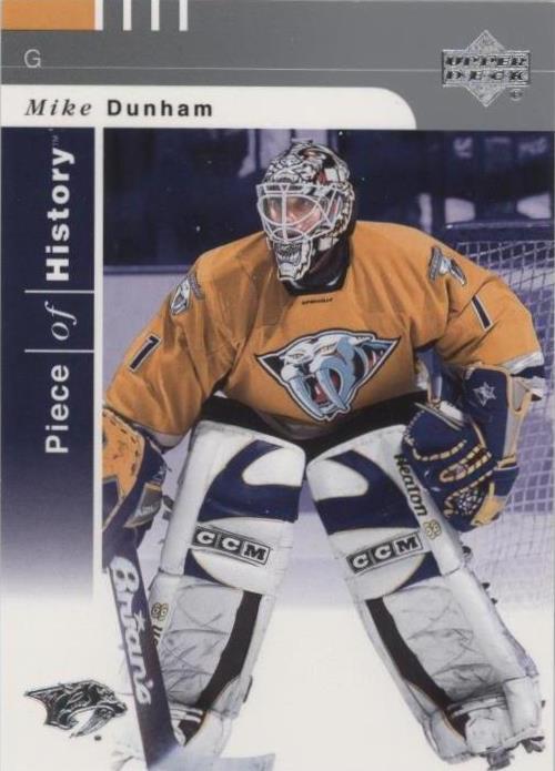 2002-03 Upper Deck Piece Of History - #54 Mike Dunham for sale online ...