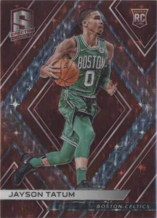 2017-18 Panini Spectra - Red Prizm #3 Jayson Tatum /75 (RC) for sale ...