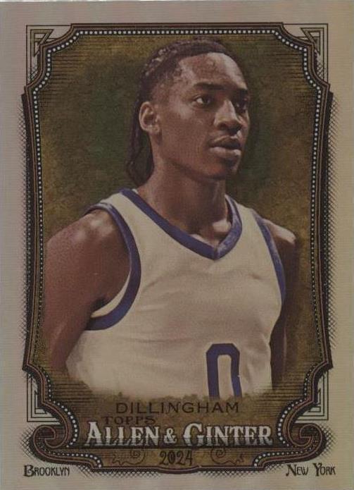2024 Topps Allen & Ginter - Robert Dillingham #221 Silver Portrait (RC ...