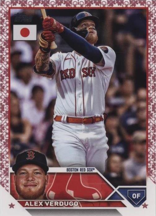 2023 Topps Japan Edition - Alex Verdugo #152 Cherry Blossoms /99 for ...