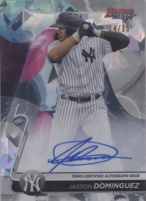 2020 Bowman's Best - Best of 2020 Autographs Jasson Dominguez #B20-JD ...