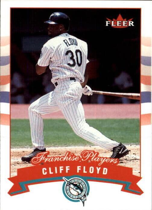 2002 Fleer - Franchise Players Cliff Floyd #12 Gold Back for sale ...