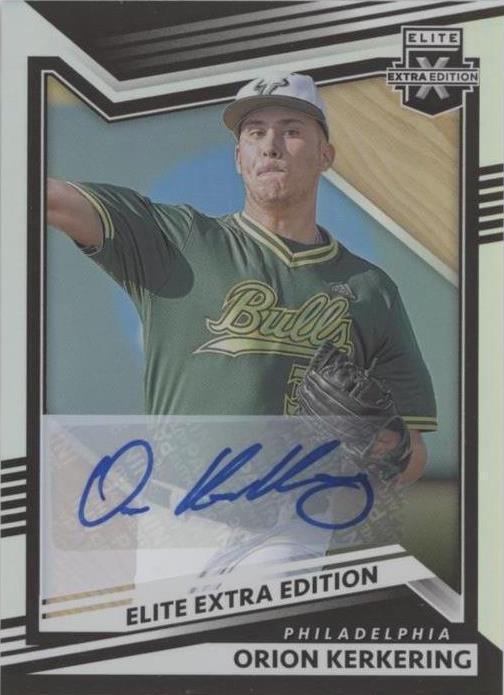 2022 Panini Elite Extra Edition - Orion Kerkering #152 Signatures (AU ...