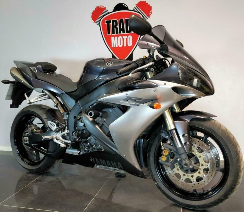 2004 04 YAMAHA YZF-R1 5VY 1000 TRADE SALE PROJECT SILVER ONLY 9101 ...