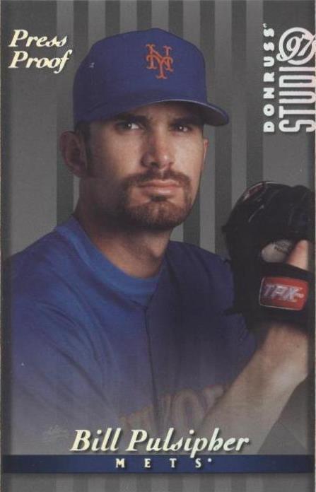 1997 Donruss Studio - Bill Pulsipher #40 Press Proof Silver /1500 for ...