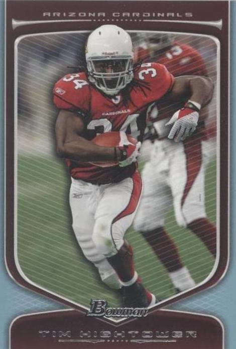 2009 Bowman Draft Picks - Tim Hightower #84 Blue /199 for sale online ...