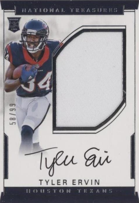 2016 Panini National Treasures - RPS Rookie Patch Autograph Tyler Ervin ...