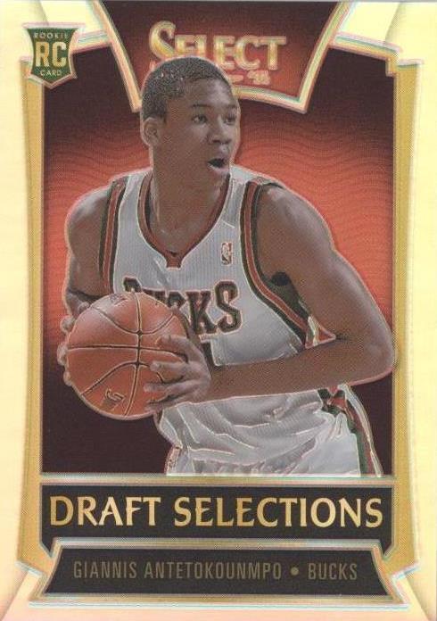2013-14 Panini Select - Draft Selections Silver Prizm #15 Giannis ...