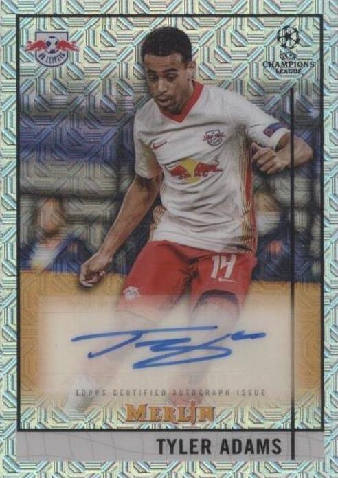2020-21 Topps Merlin Collection Chrome UCL - Chrome Autographs Tyler ...