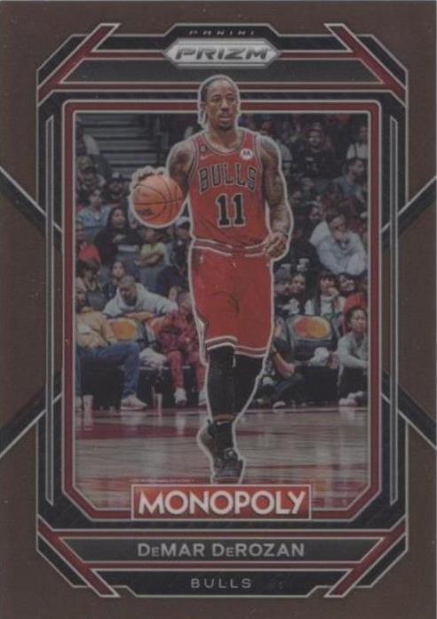 2022-23 Panini Prizm Monopoly - DeMar DeRozan #13 Brown Prizm /249 for ...