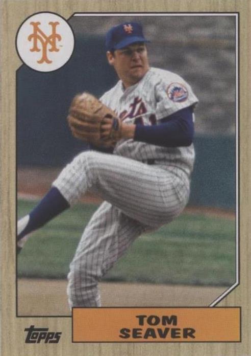 2022 Topps Archives - 1987 Topps Design #240 Tom Seaver for sale online ...