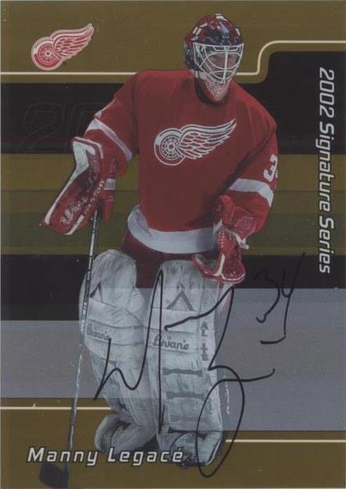 2001-02 In the Game Be A Player Signature Series - Gold Autographs #010 ...