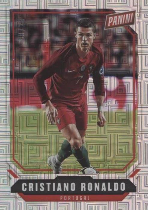 2018 Panini National Convention - Escher Squares #79 Cristiano Ronaldo ...