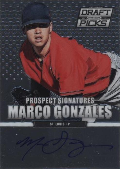 2013 Panini Prizm Perennial Draft Picks - Prospect Signatures Marco ...