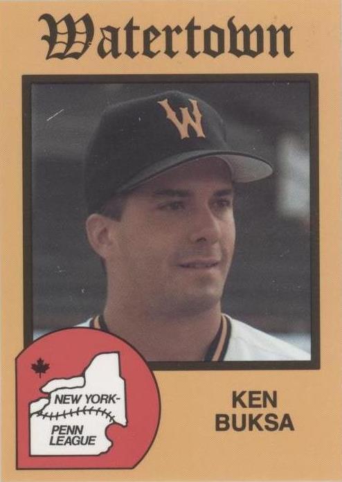 1988 Bill Pucko Watertown Pirates - #16 Ken Buksa (RC) for sale online ...