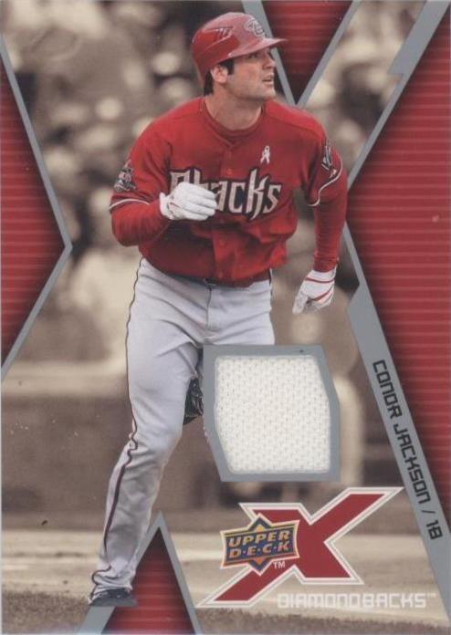 2009 Upper Deck X - Memorabilia Conor Jackson #UDXJ-CJ (MEM) for sale ...